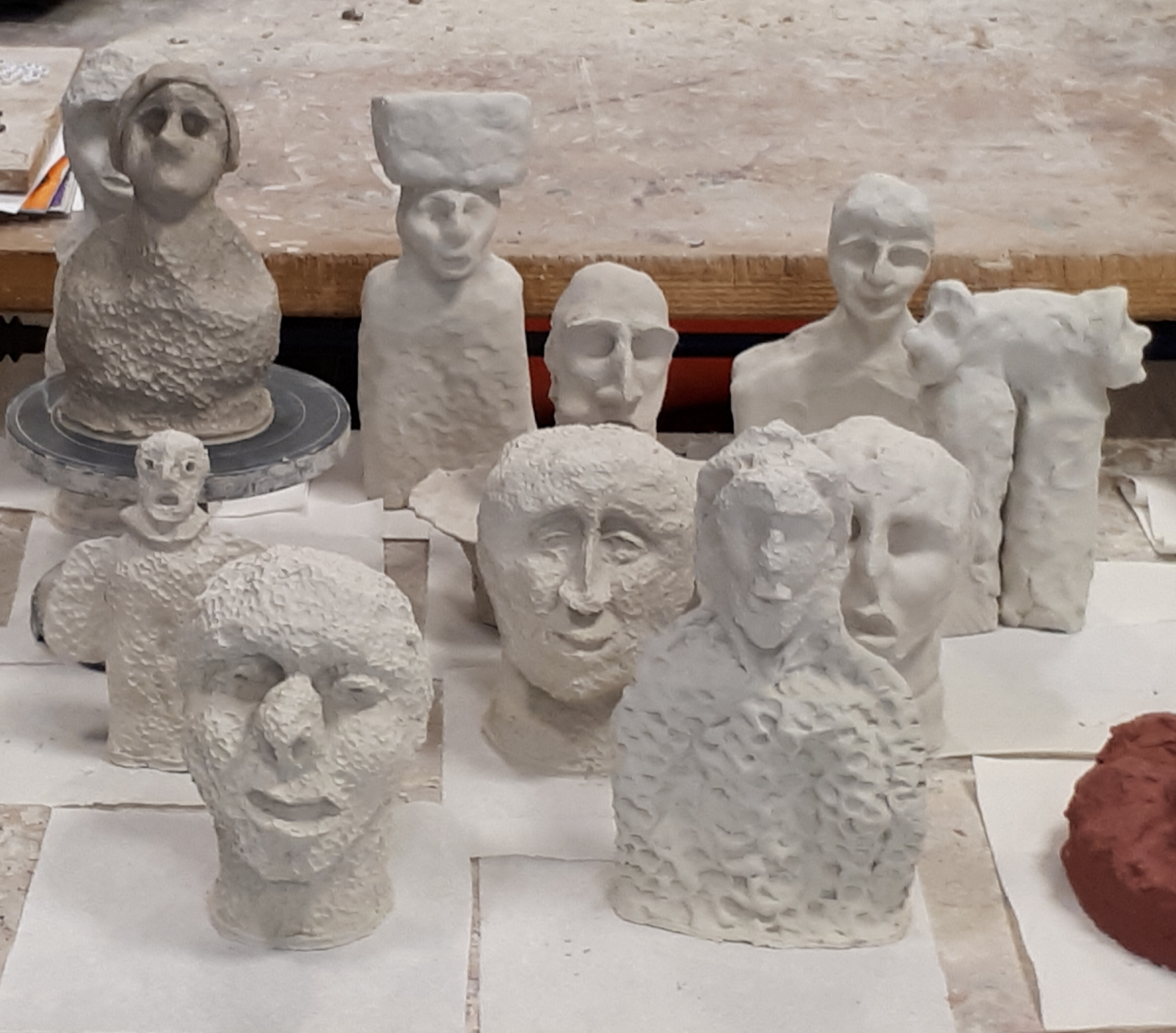 Tim Duncan - sculptures